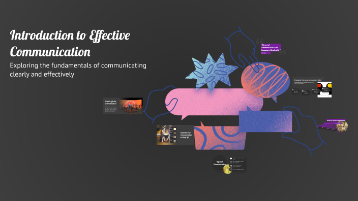 Introduction to Effective Communication by Z I on Prezi