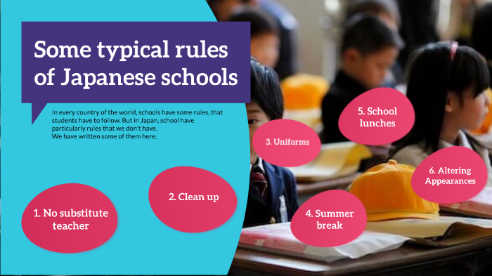 Typical rules of Japanese schools by Giulia Arcuri on Prezi