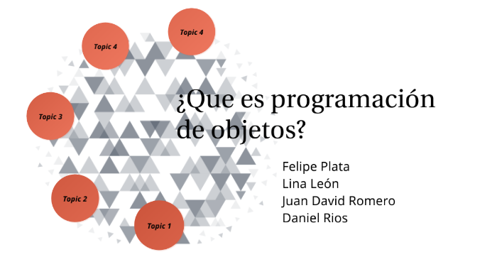 Que es programacion de objetos by Felipe Plata Jaimes on Prezi