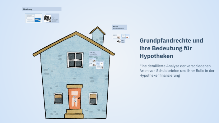 Grundpfandrechte und ihre Bedeutung für Hypotheken by Elias Matrascia ...