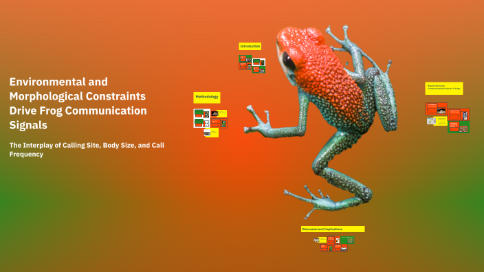 Environmental and Morphological Constraints Drive Frog Communication ...