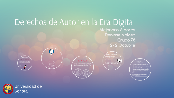 Derechos de Autor en la Era Digital by Denisse Sander on Prezi