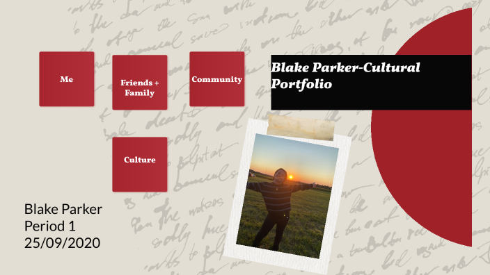 Cultural Portfolio Project by Blake Parker on Prezi