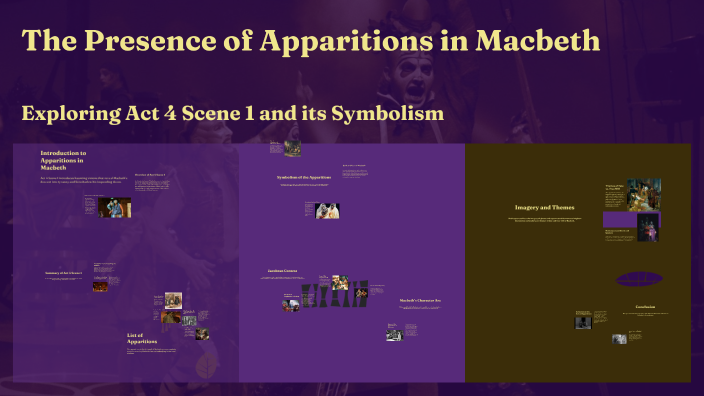 The Presence of Apparitions in Macbeth by Eesha Mubeen on Prezi