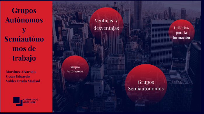 Grupos Autónomos y Semiautónomos de trabajo by Marisol y Cesar Valdes y ...