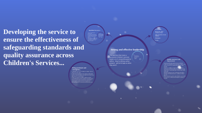 Effective safeguarding standards and quality assurance by Jon Doyle on ...