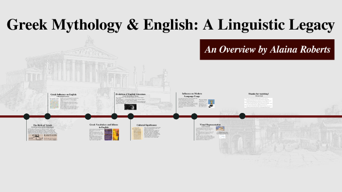 Greek Mythology & English: Honors Project - Alaina Roberts SP24 by ...