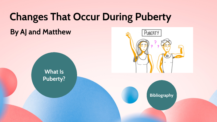 Changes That Occur During Puberty By Aj V On Prezi