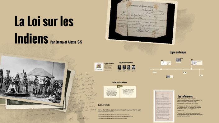 La Loi Sur Les Indiens by Emma Mayles on Prezi