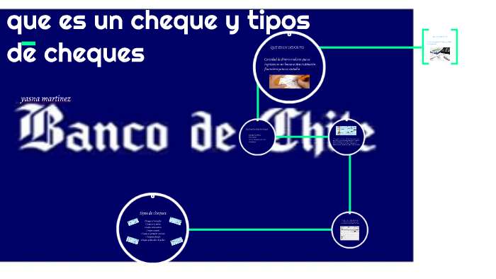¿que es un cheque? by yasna martinez on Prezi