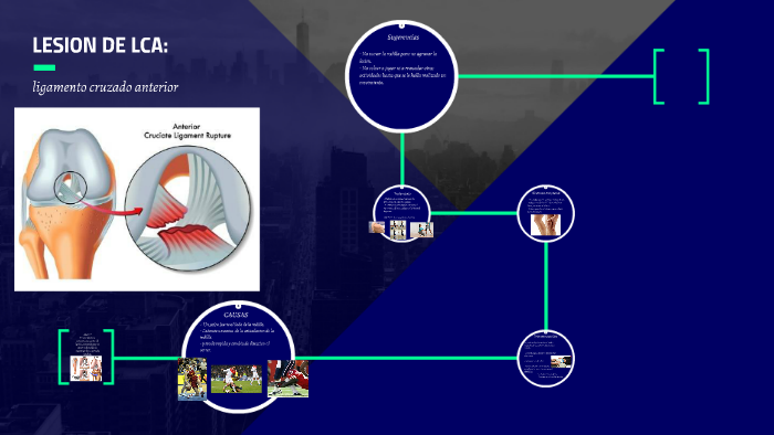 LESION DE LCA: by on Prezi