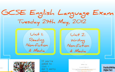 Year 11 English Revision by Carla Henderson on Prezi