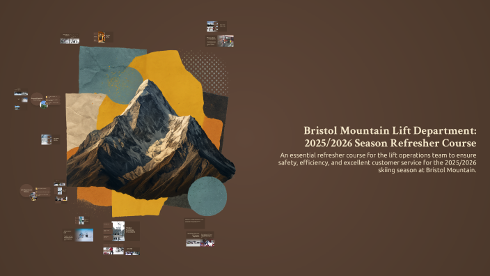 Bristol Mountain Lift Department: 2025/2026 Season Refresher Course by ...