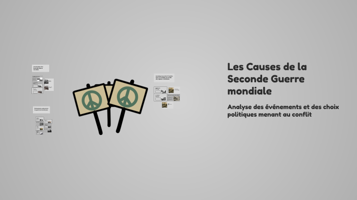 Les Causes de la Seconde Guerre mondiale by Chakir Belkhadir on Prezi