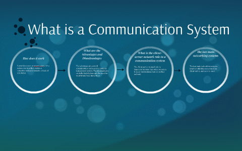 What is Communication System by Damon Hamilton on Prezi