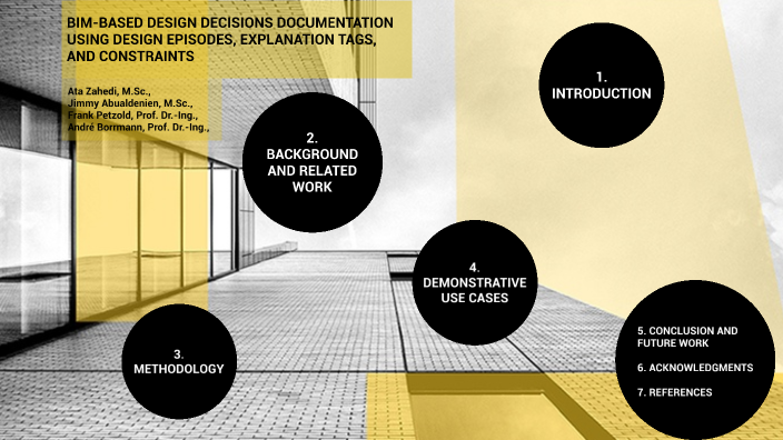 BIM-BASED DESIGN DECISIONS DOCUMENTATION USING DESIGN EPISODES ...