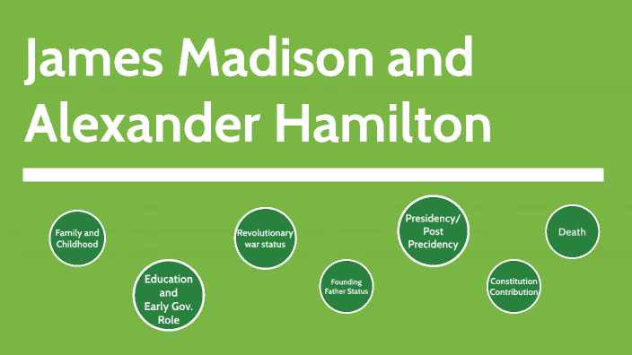 James Madison and Alexander Hamilton by Hannah Dutton on Prezi