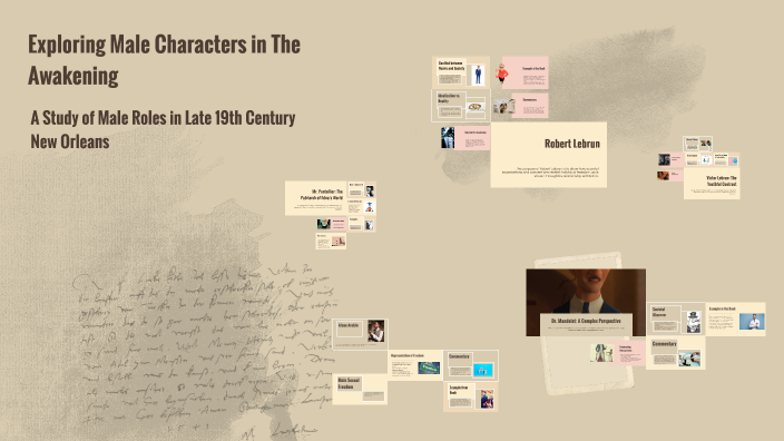 Exploring Male Characters in The Awakening by David Park on Prezi