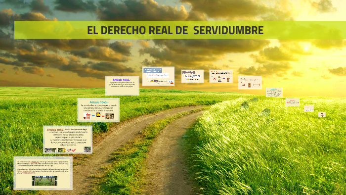 Derecho Real De Servidumbre By Sinaí Delys On Prezi