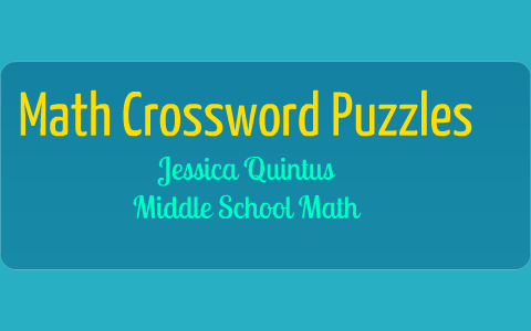 6th Grade Alternative Assessment by Jessica Quintus
