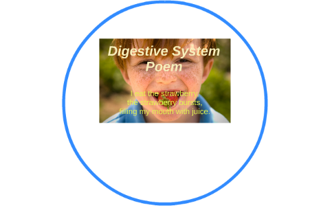 Digestive System Poem by Cory Calvo on Prezi