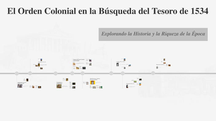 El Orden Colonial en la Búsqueda del Tesoro de 1534 by JORGE MARTIN ...