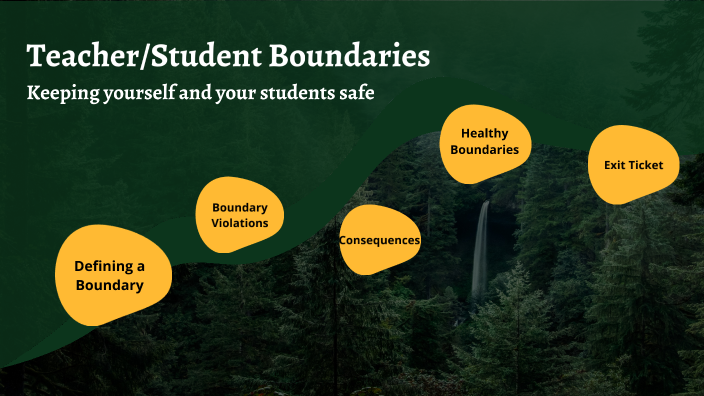 Teacher/Student Boundaries by Ashley Plate on Prezi