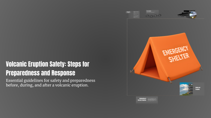 Volcanic Eruption Safety: Steps for Preparedness and Response by Dead ...