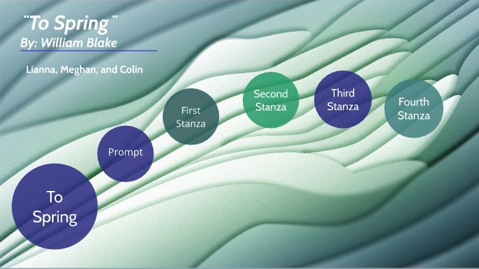 'To Spring' by William Blake by Lianna Lauren on Prezi