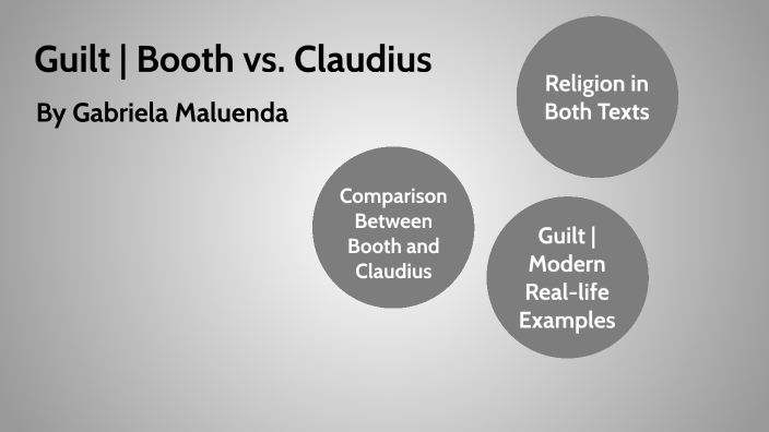 Guilt | Booth vs. Claudius by Gabriela Maluenda on Prezi