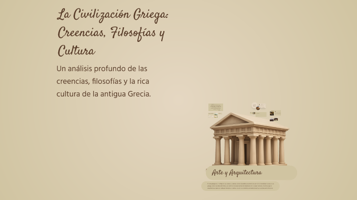 La Civilización Griega: Creencias, Filosofías y Cultura by Erick Blanco ...