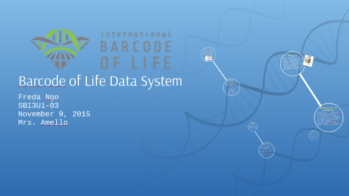 Barcode of Life Data System by Cinnamon Bun on Prezi