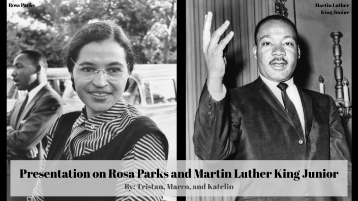 Lear about Rosa Parks and Martin Luther King Junior by Tristan Turner ...