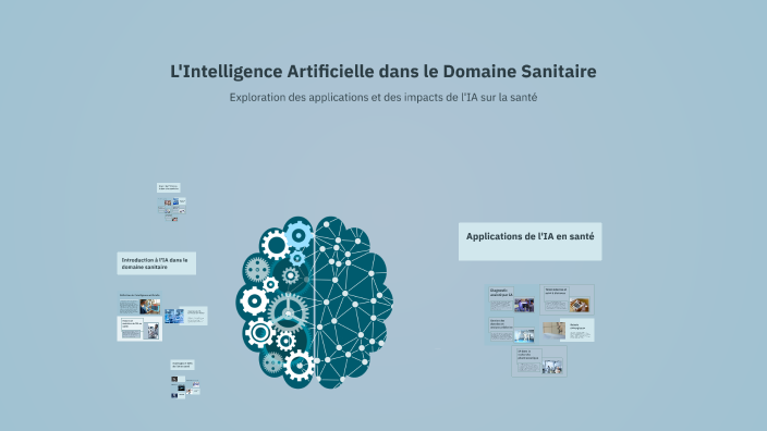 L'Intelligence Artificielle dans le Domaine Sanitaire by AYAT BOUHRIR ...