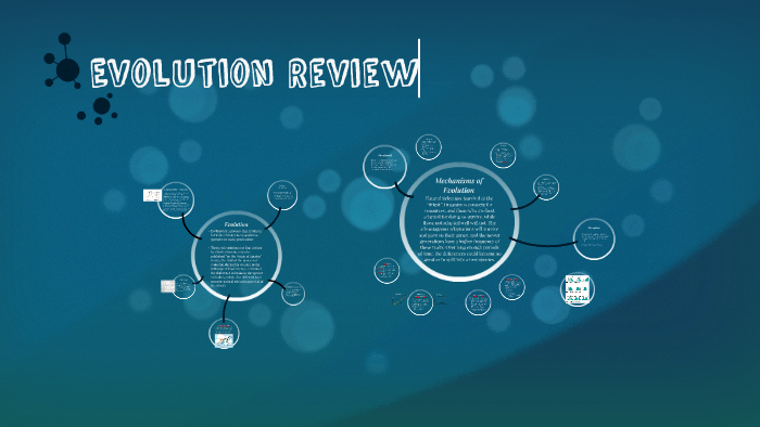 Evolution Review by on Prezi