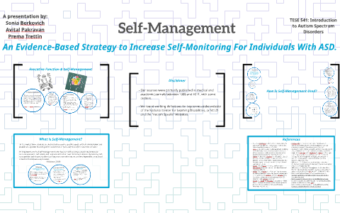 Self-Management: An Evidence-Based Strategy to Increase Self-Monitoring ...