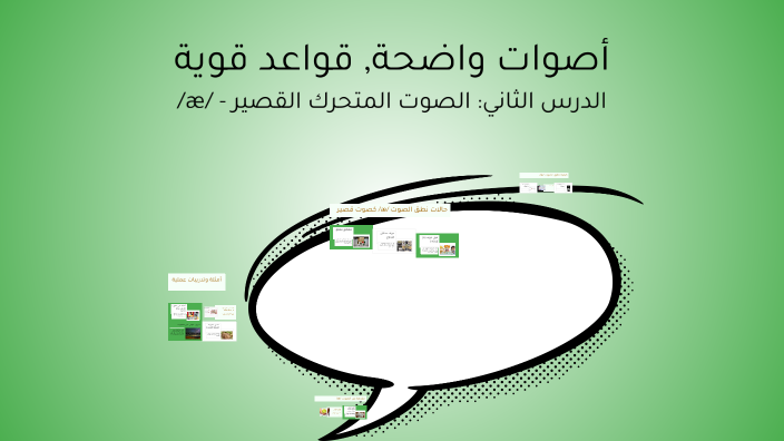 أصوات واضحة, قواعد قوية by Nada Helal on Prezi