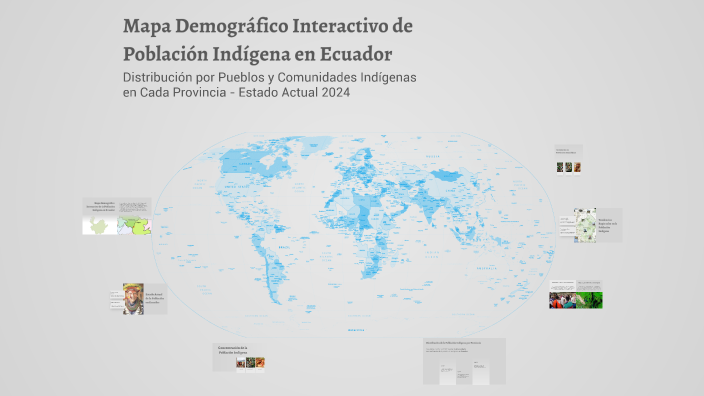 Mapa Demográfico Interactivo de Población Indígena en Ecuador by Sebas ...