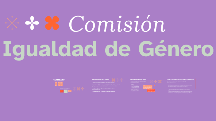 Comisión Igualdad de Género by Yessica Vega on Prezi
