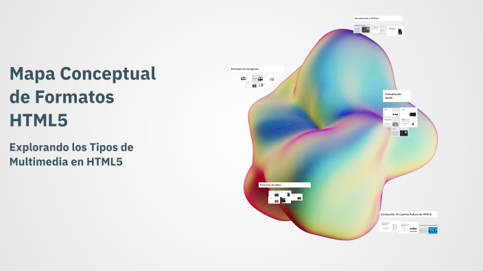 Mapa Conceptual de Formatos HTML5 by Yeremy Ceballos on Prezi