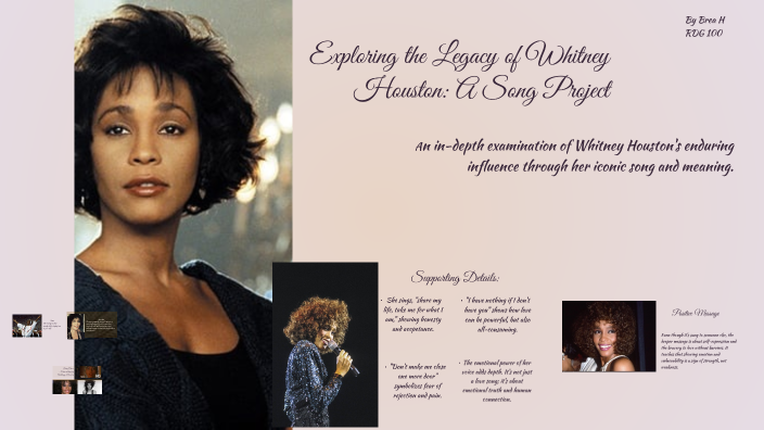 Exploring the Legacy of Whitney Houston: A Song Project by Breanna ...