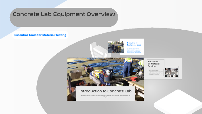 Concrete Lab Equipment Overview by all mix channel TV on Prezi