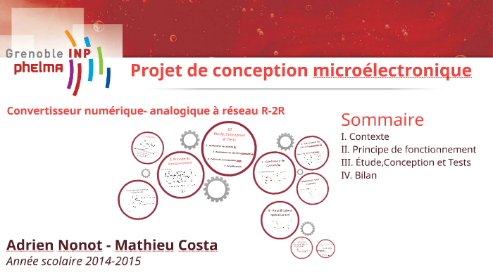Projet de conception microélectronique by Adrien Nonot on Prezi