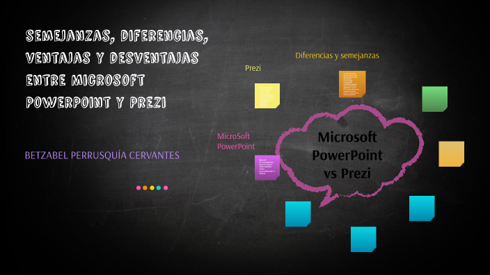 Semejanzas, diferencias, ventajas y desventajas entre Microsoft ...