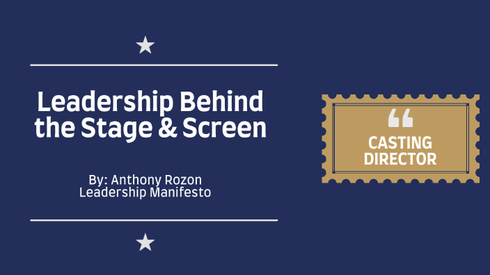 Leadership Manifesto - Anthony by Anthony Rozon on Prezi