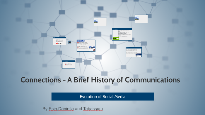 Connections - A Brief History of Communications by Digital Pathways on ...