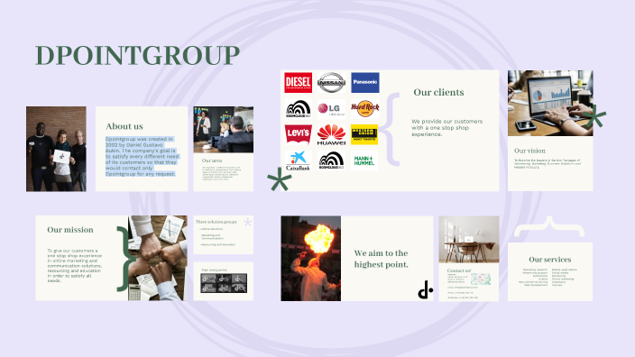 Dpointgroup by Anastazie Podhůrská on Prezi