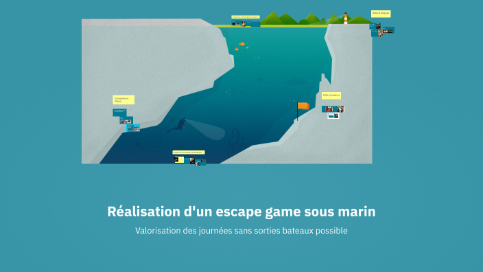 Réalisation d'un escape game sous marin by Claire Leconte on Prezi