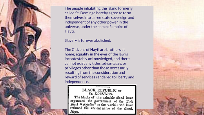 How The French Revolution Inspired the Haitian Revolution through Cause ...