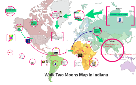 Walk Two Moons Map by Kellena Gilmore on Prezi